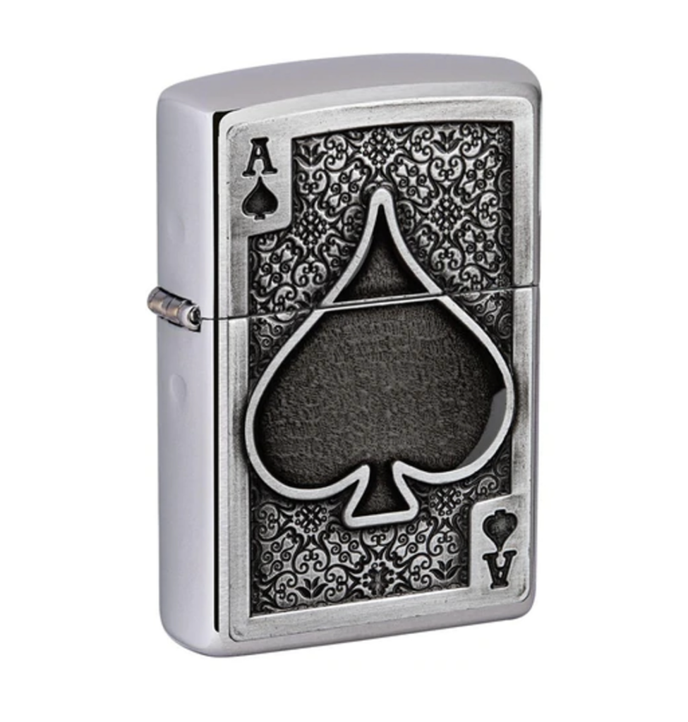 Zippo Upaljač Ace Of Spades Em 49637 - Ekspedicija