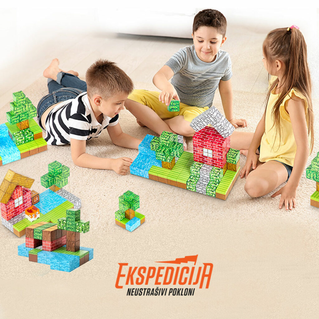 Magnetic Cubes - Magnetne kockice - Ekspedicija