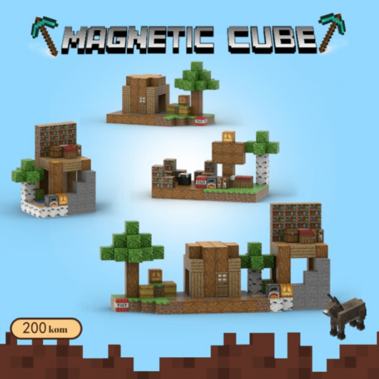 Magnetic Cubes - Magnetne kockice - Ekspedicija