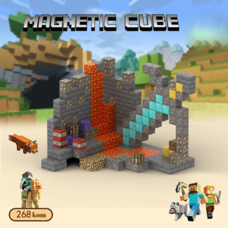 Magnetic Cubes - Magnetne kockice - Ekspedicija