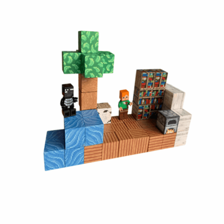 Magnetic Cubes M – Minecraft Library (50) - Ekspedicija