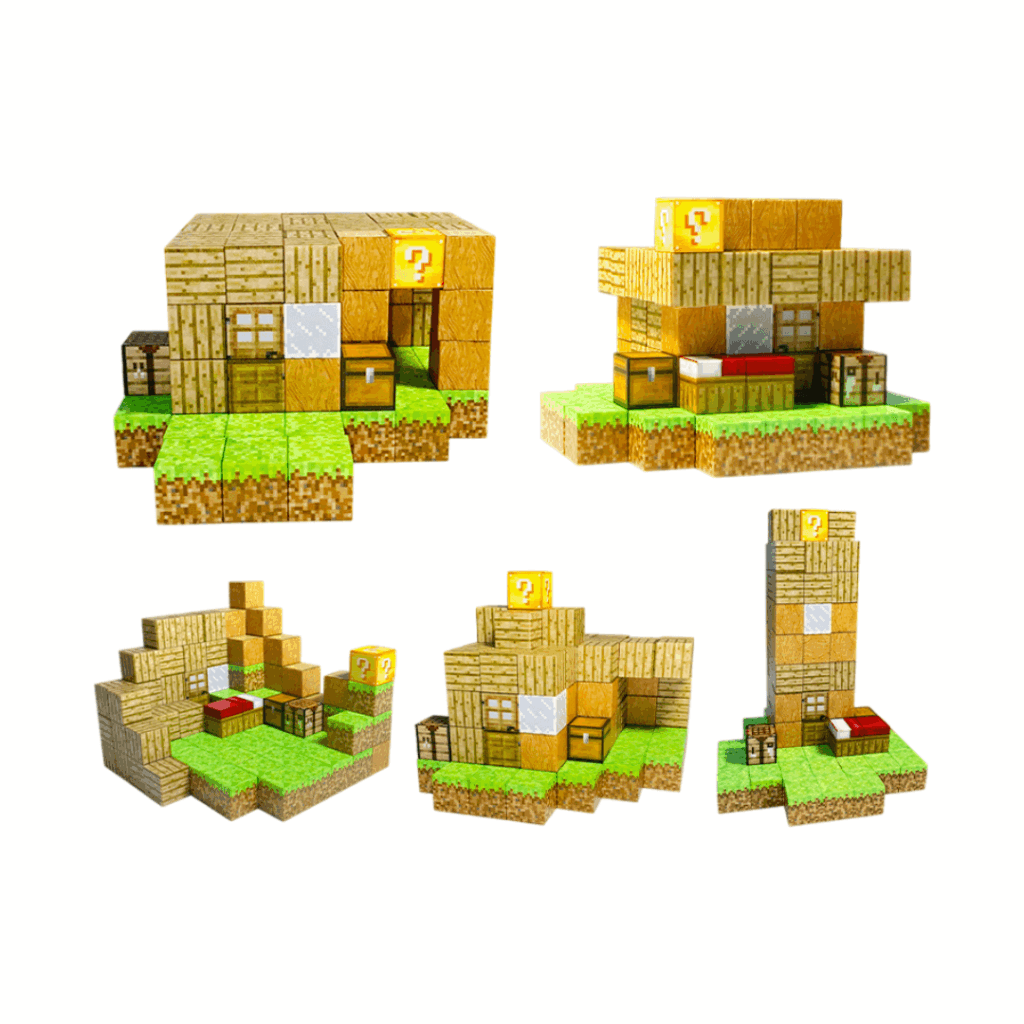 Magnetic Cubes M – Minecraft Treasure Chest (100) - Ekspedicija
