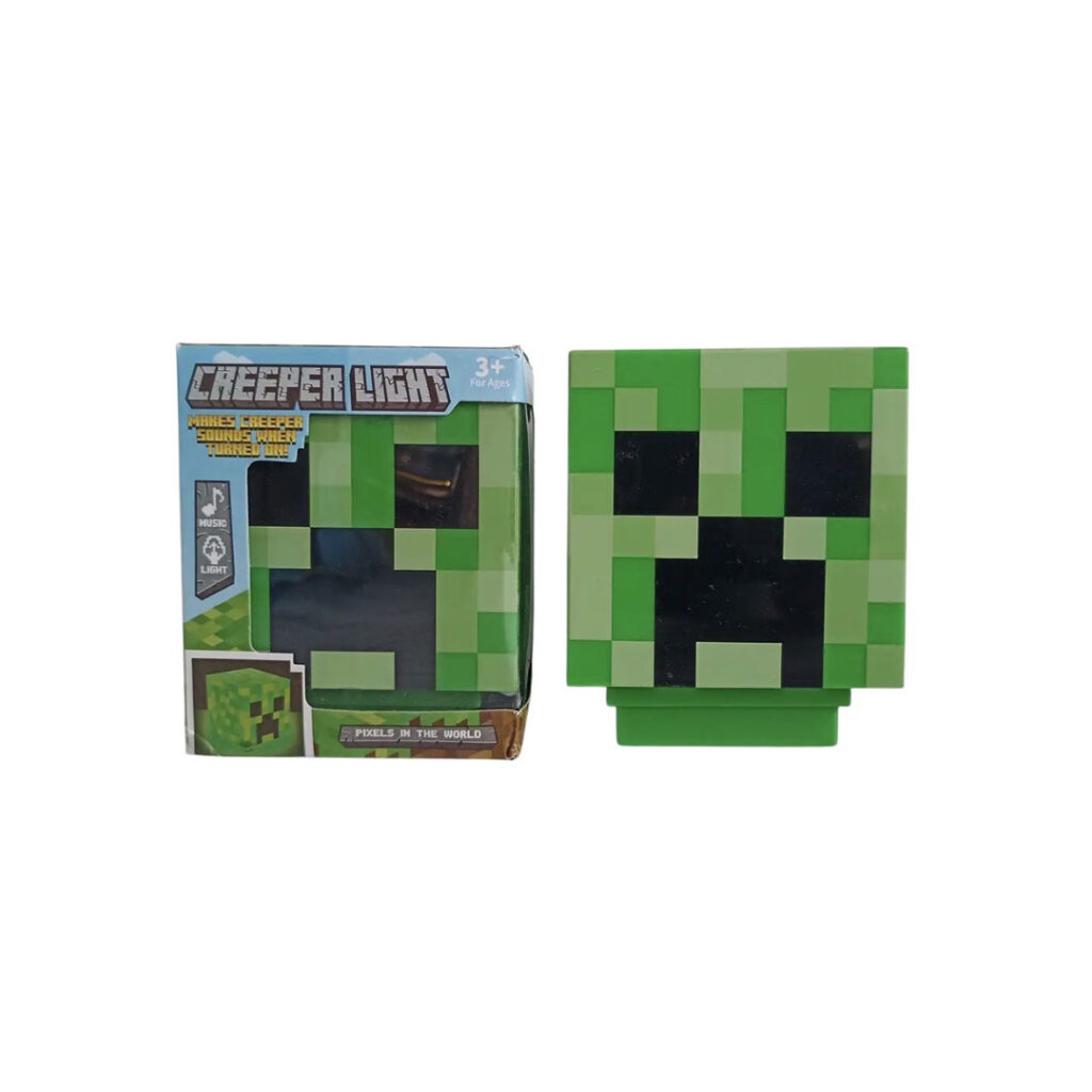 Lampa - Minecraft Creeper - Ekspedicija