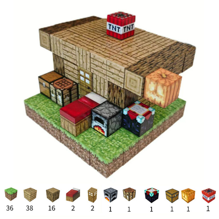 Magnetic Cubes M - Minecraft TNT Roof(100) - Ekspedicija